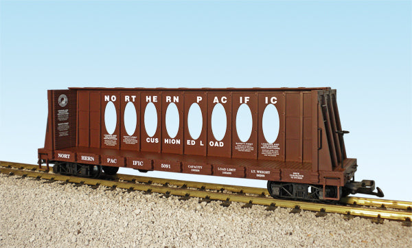 USA Trains CENTER I-BEAM FLAT CAR Northern Pacific R17415B #5092 - BC ...